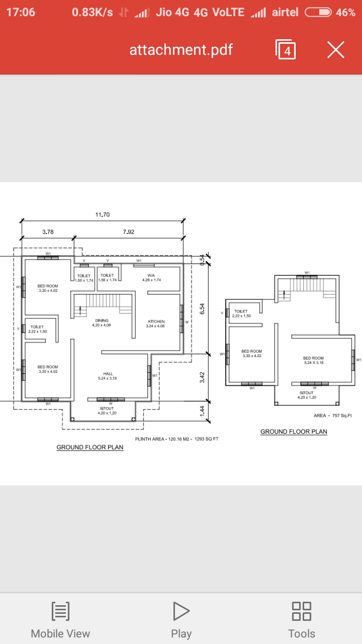 2000 Square Feet 4 Bedroom Double Floor Modern Home Design and Plan ...