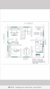 765 Square Feet 2 Bedroom Low Budget Single Floor Home Design and Plan ...