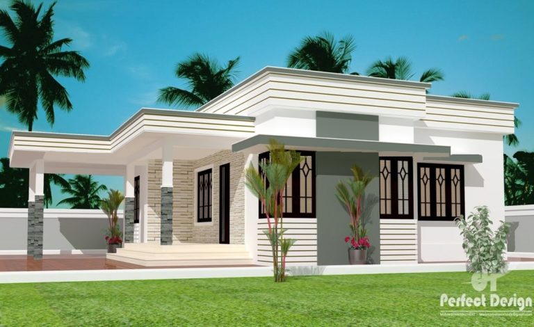 903 Square Feet 2 Bedroom Low Budget Modern home Design and Plan - Home ...